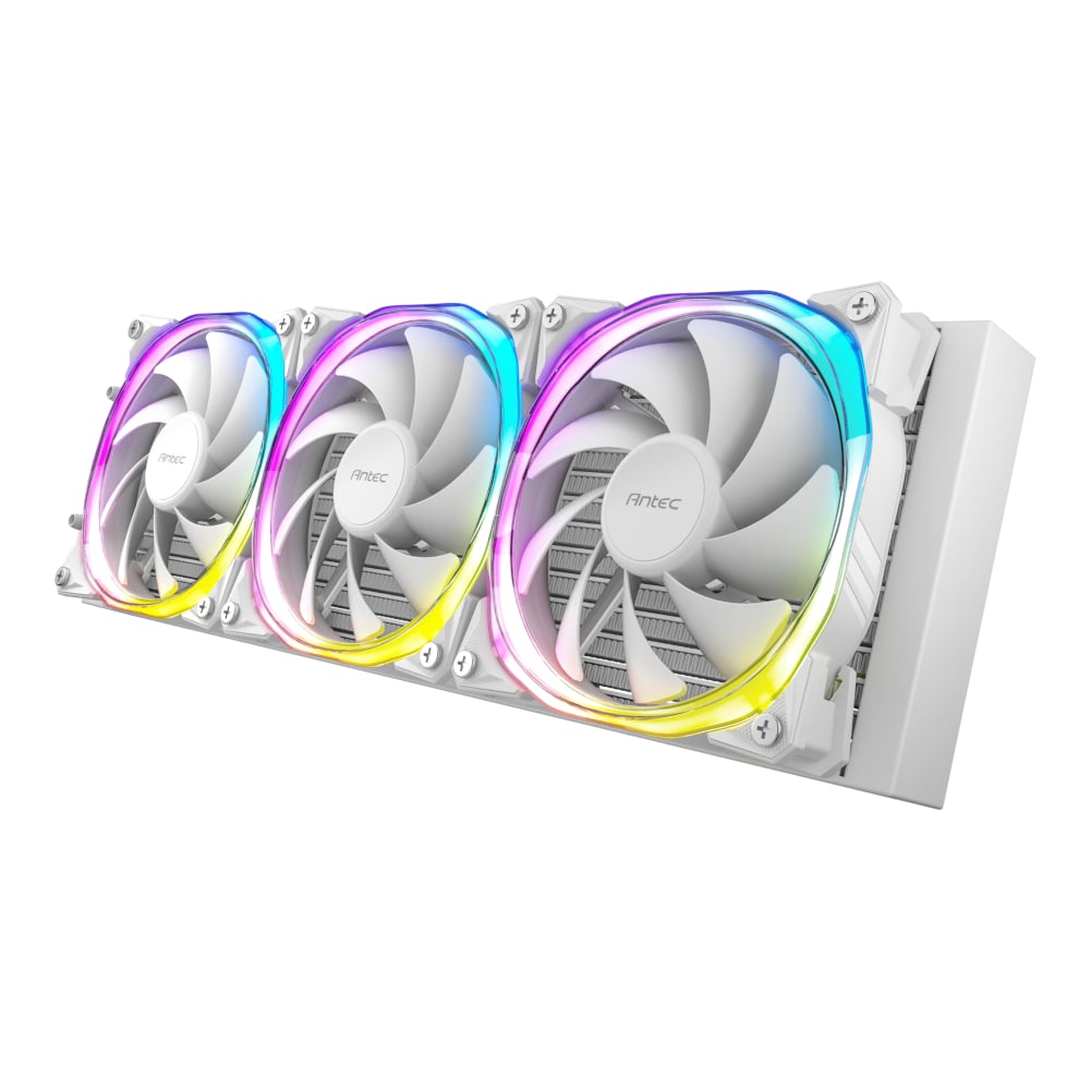 Antec VORTEX 360mm ARGB Liquid CPU Cooler - White - Ac1Tech