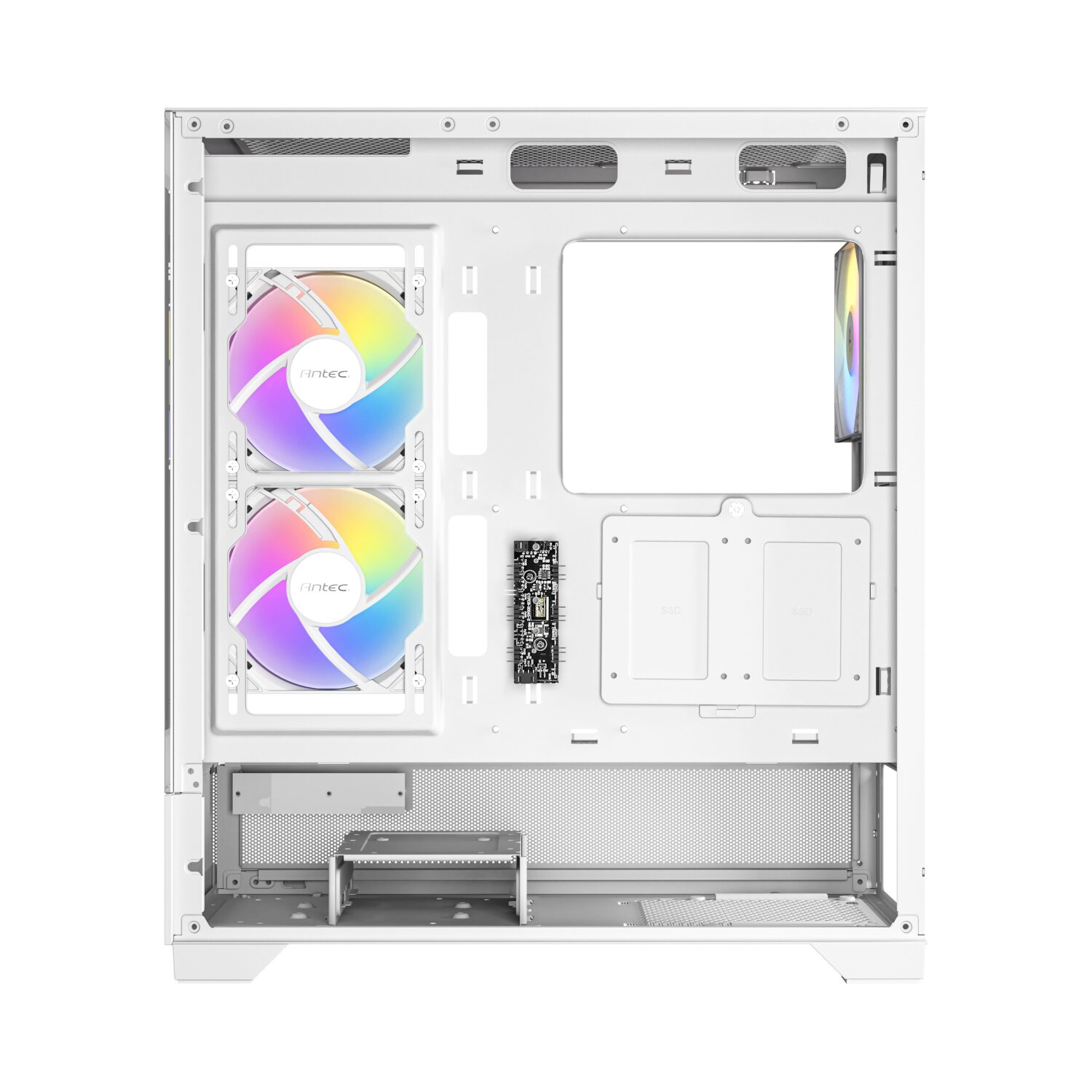 Antec CX700 ARGB Mid-Tower Gaming Chassis - White - Ac1Tech